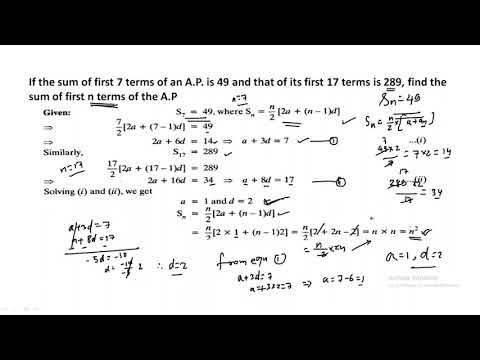 find nth term of AP| Arithmetic progression |class 10 |final exam 2024 ...