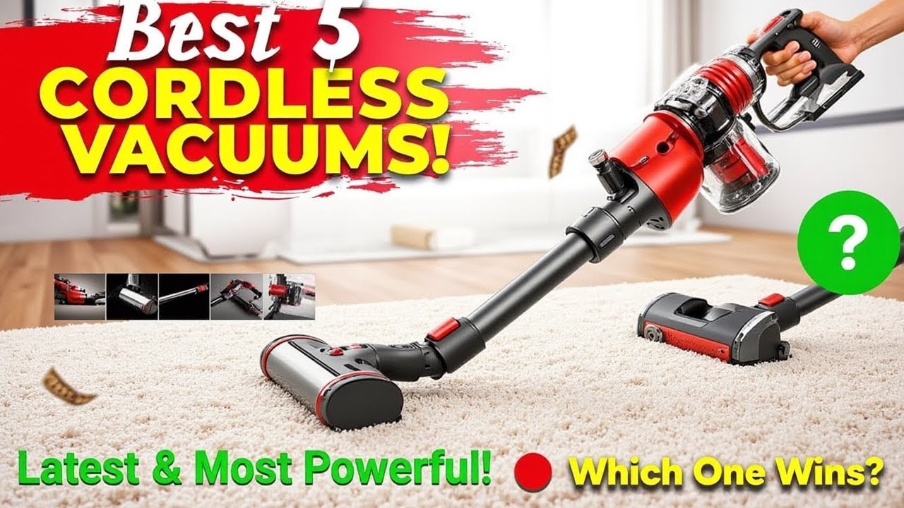 Top 5 Best Cordless Vacuums of 2025 – Unbiased Review & Buyer’s Guide ...