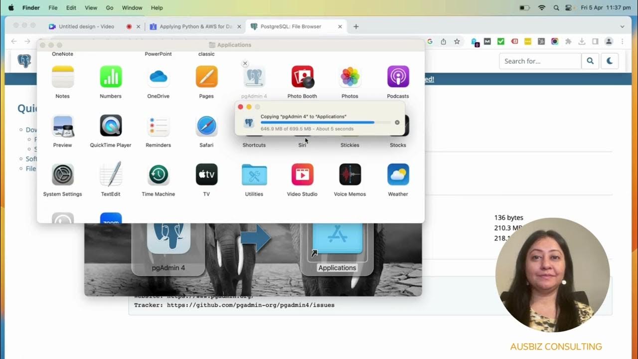Getting Started with pgAdmin and Connect to the Health DB Hands-On - YouTube