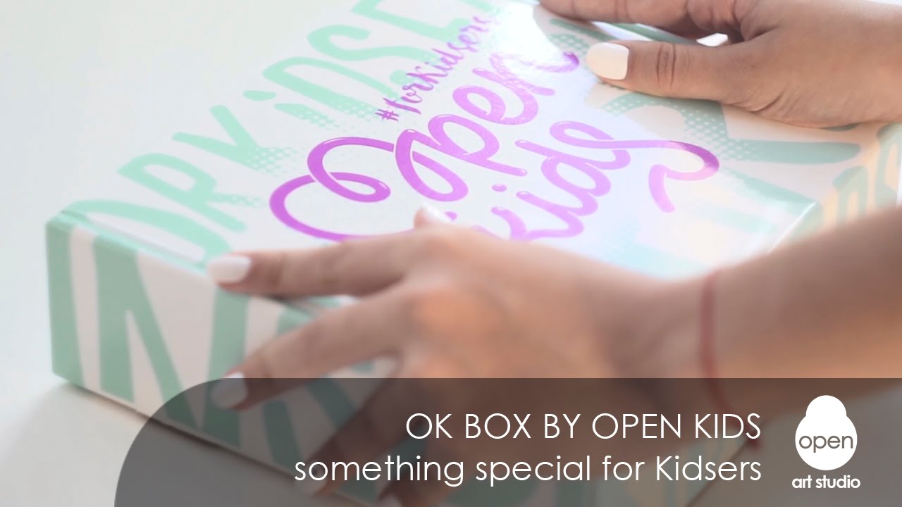 Open Kids present OK BOX - Open Art Studio - YouTube