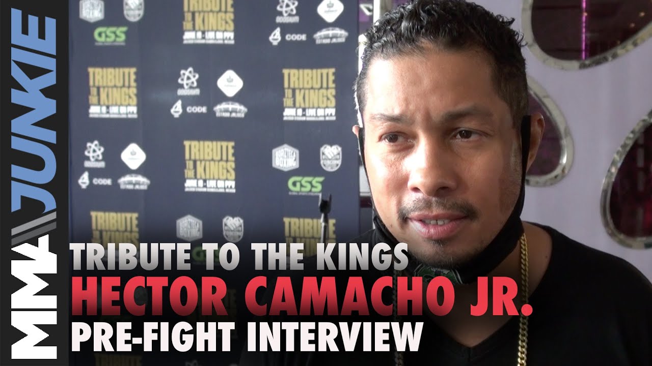 Hector Camacho Jr. honored to be sharing the ring with legend Julio ...