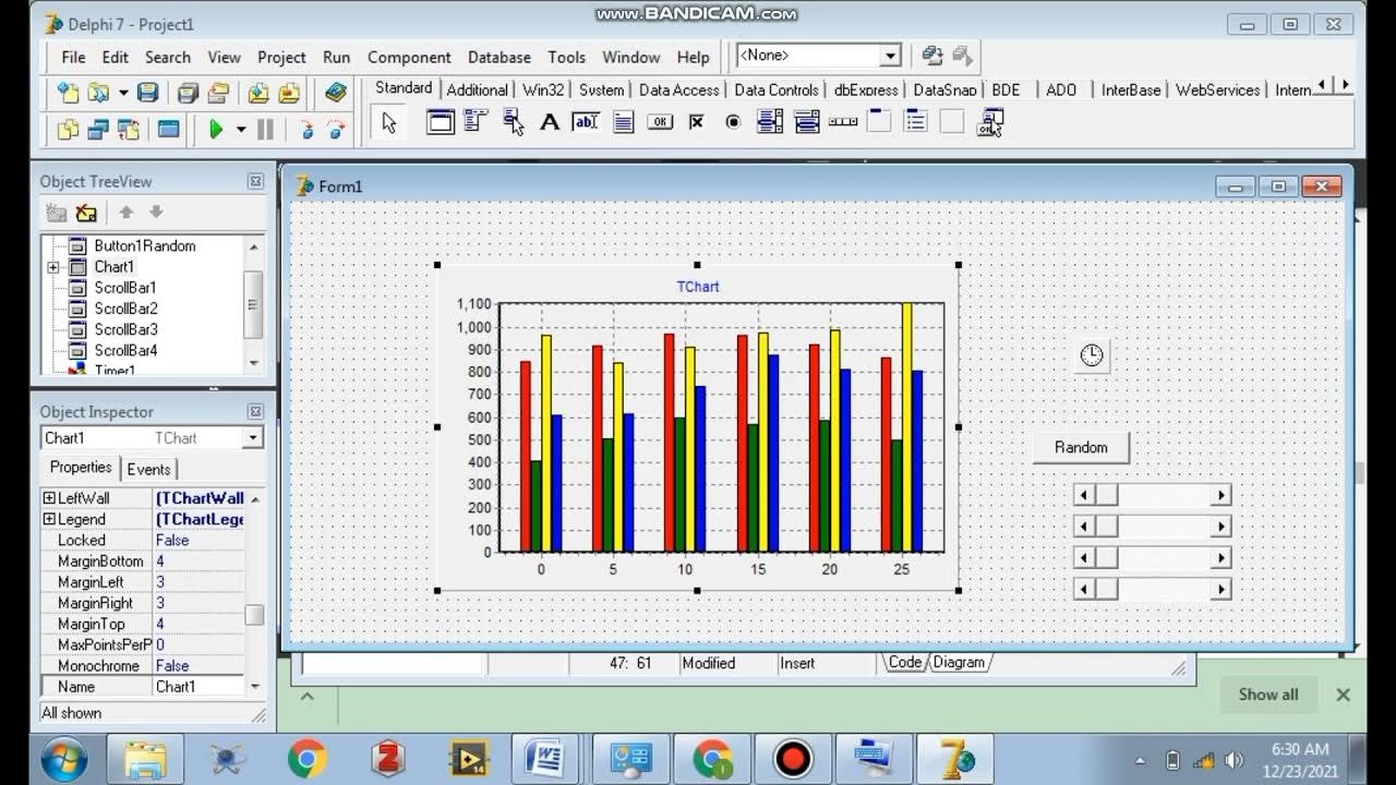Praktikum Membuat Grafik pada Delphi | Embedded System - YouTube