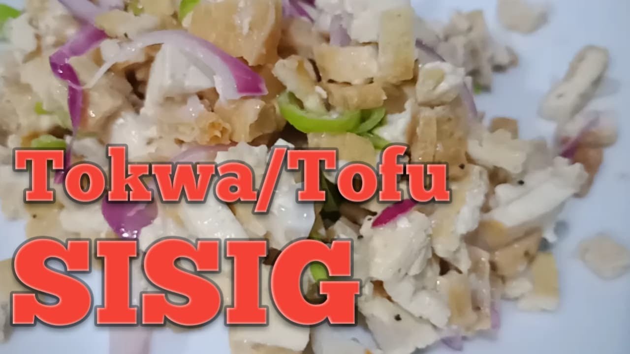 Tofu/Tokwa Sisig/How to cook easy Tofu Sisig/ Vegetarian Sisig - YouTube