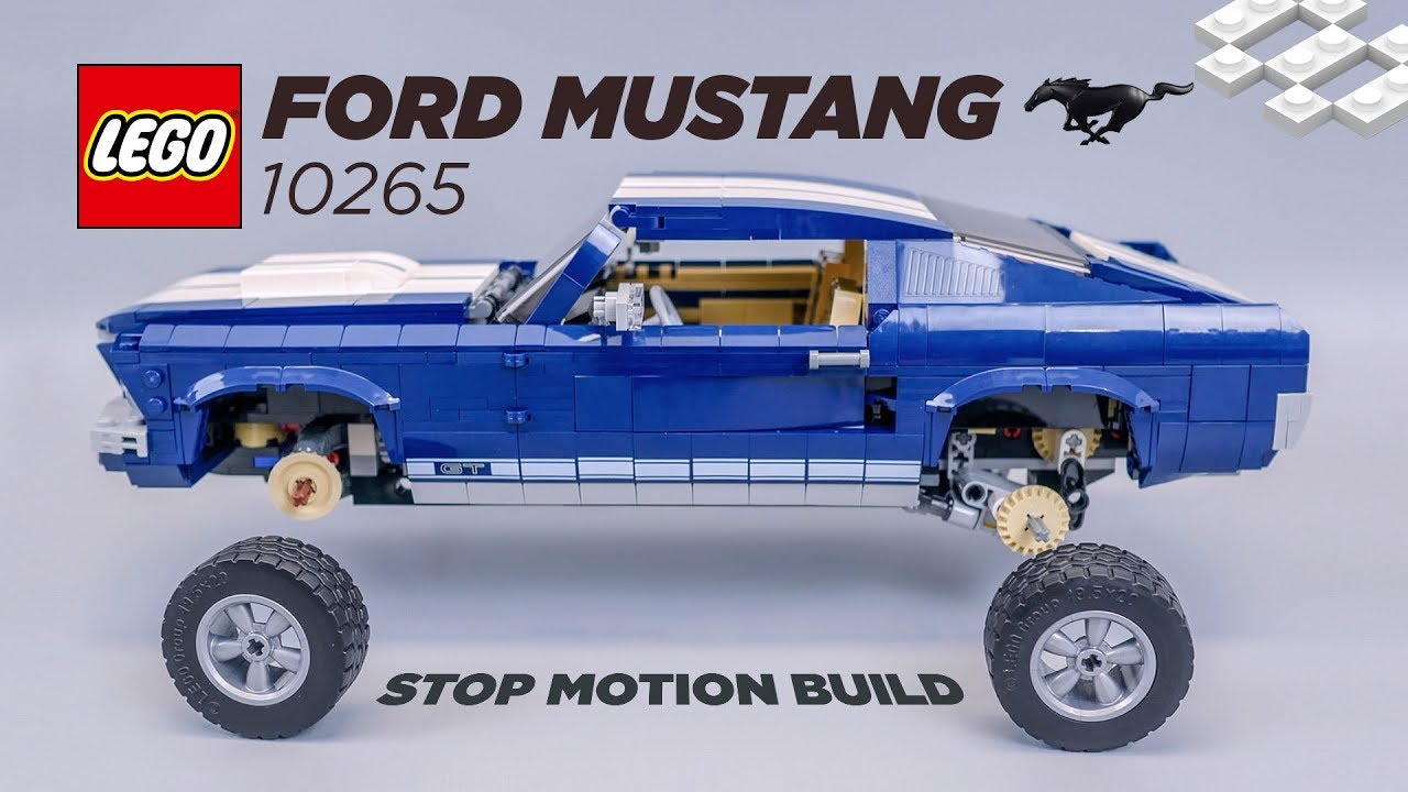 LEGO 10265 Ford Mustang [Stop Motion Build] - YouTube