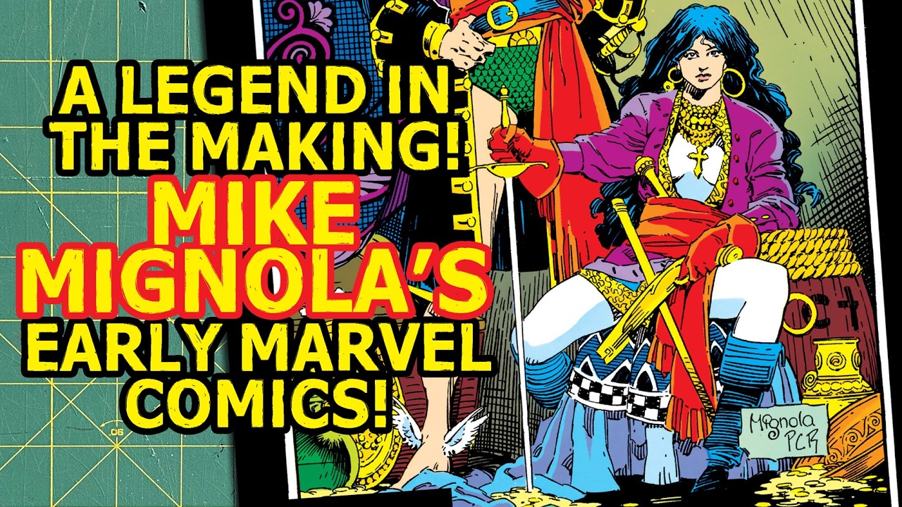 A Legend in the Making! MIKE MIGNOLA'S Early Marvel Comics! - YouTube