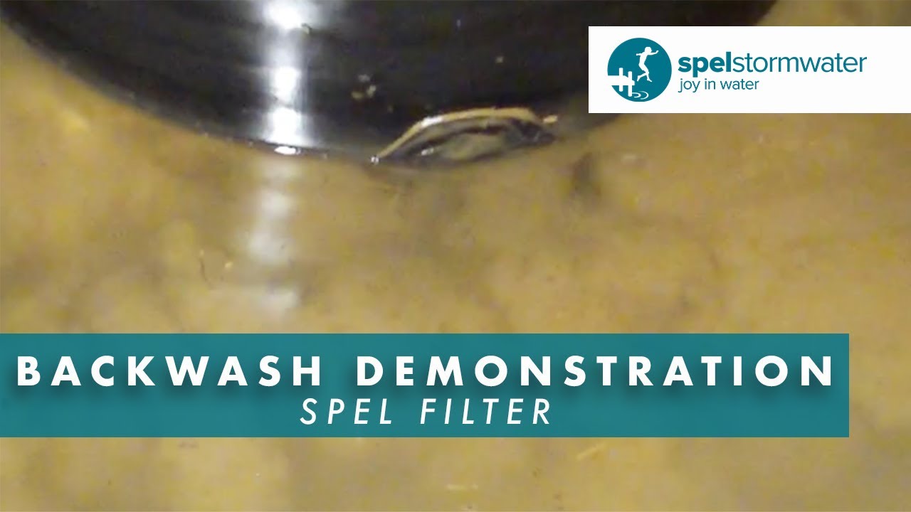 SPEL Filter Backwash Demonstration - YouTube