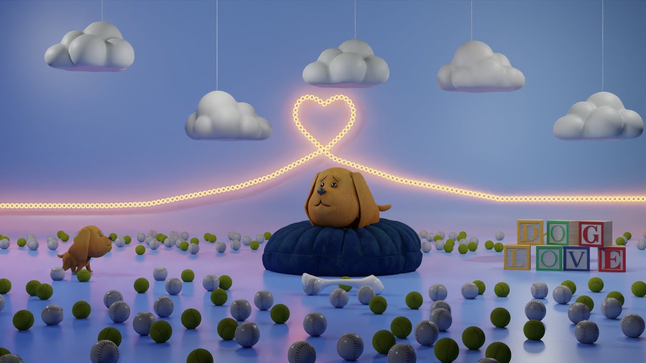 15-Minute Chill Loop | Relaxing Cute Sleeping Dog Music & Animation for ...