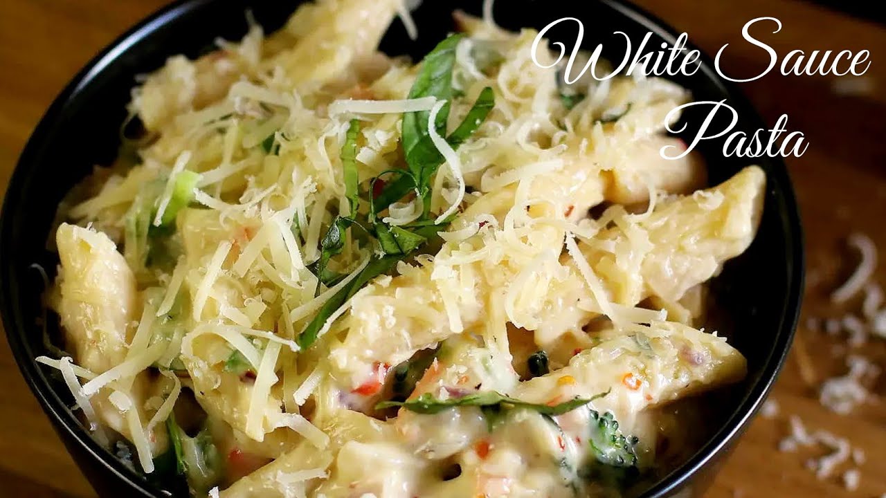 How to make White Sauce Pasta | Cheese Pasta Recipe |Gluten Free ...