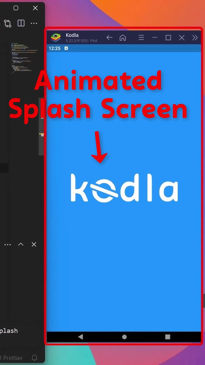 Animasyonlu Splash Screen Yapımı - Flutter Lottie - YouTube