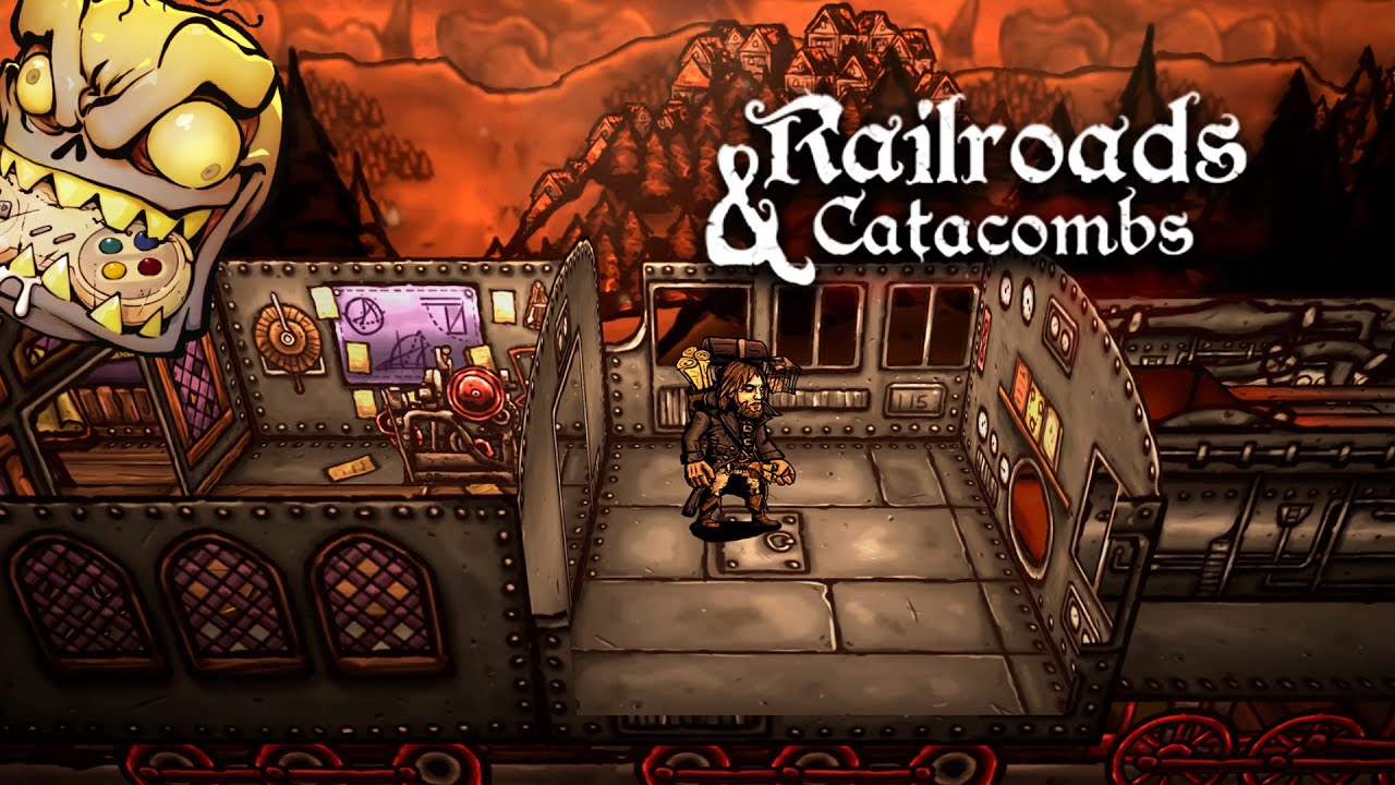 Let's check the Demo of "Railroads & Catacombs", a grim Darkest Dungeon-like card game? - YouTube