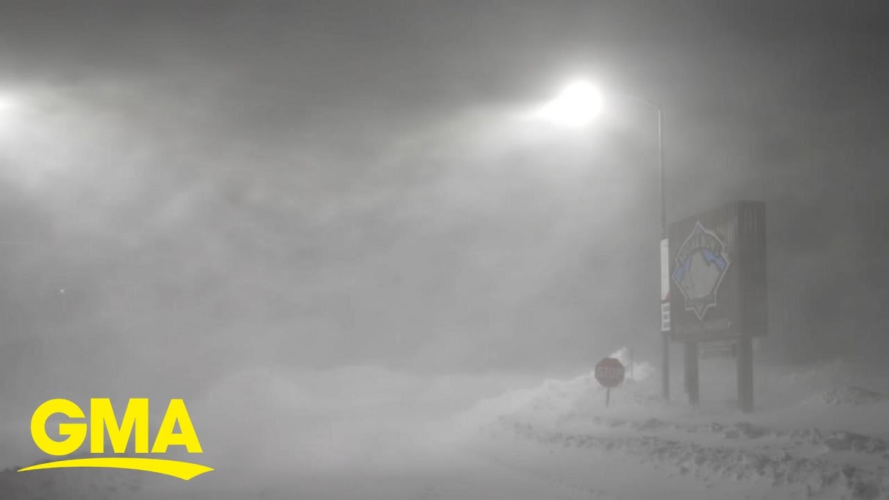 Massive winter storm hits West Coast l GMA - YouTube