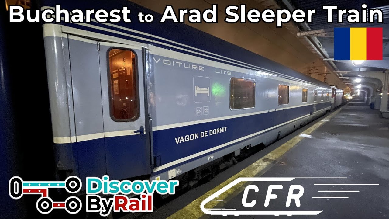 Bucharest To Arad By Night - CFR Romanian Sleeper Train - YouTube