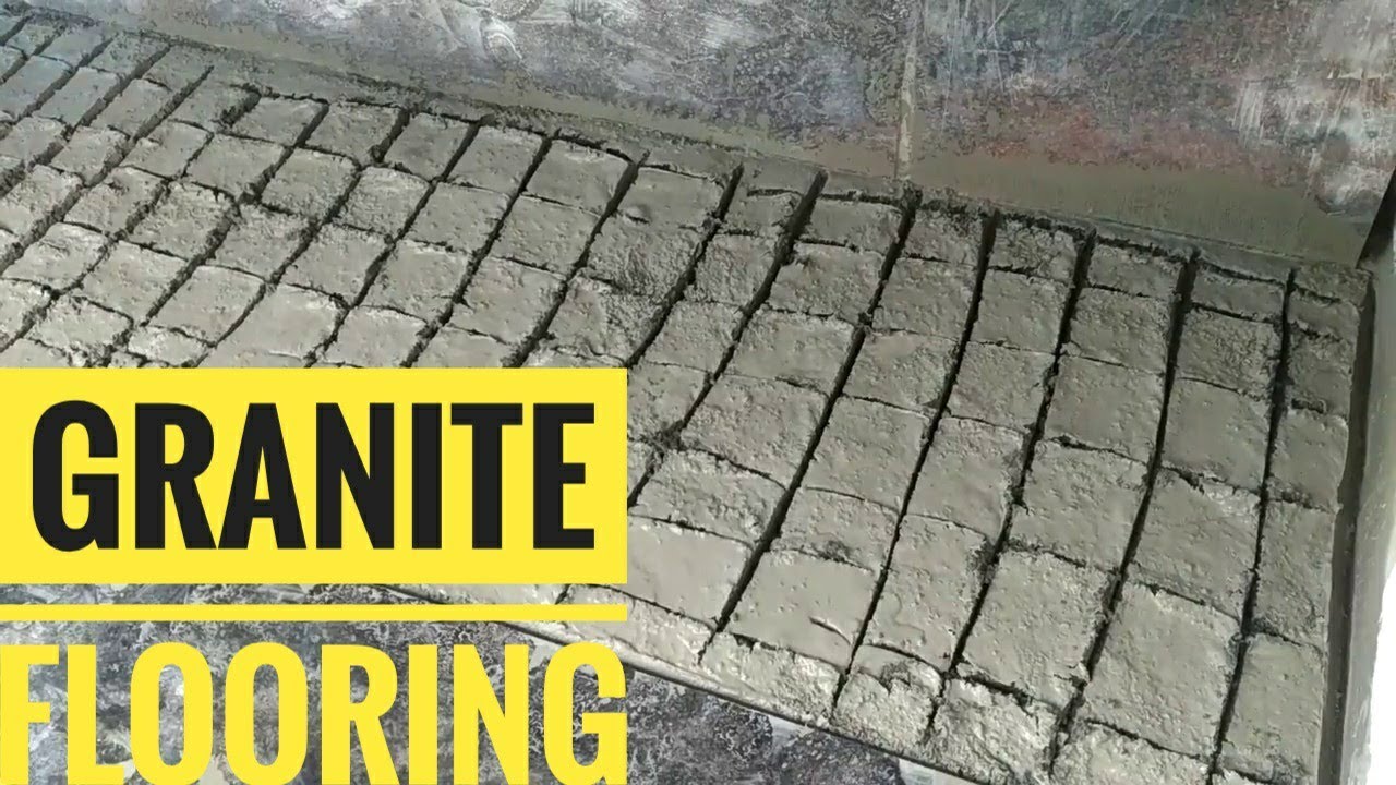Granite Flooring Installation/Proper way of installation of Granite ...