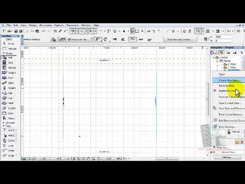 ArchiCAD Lessons 01 - (Introduction to User Interface) - YouTube