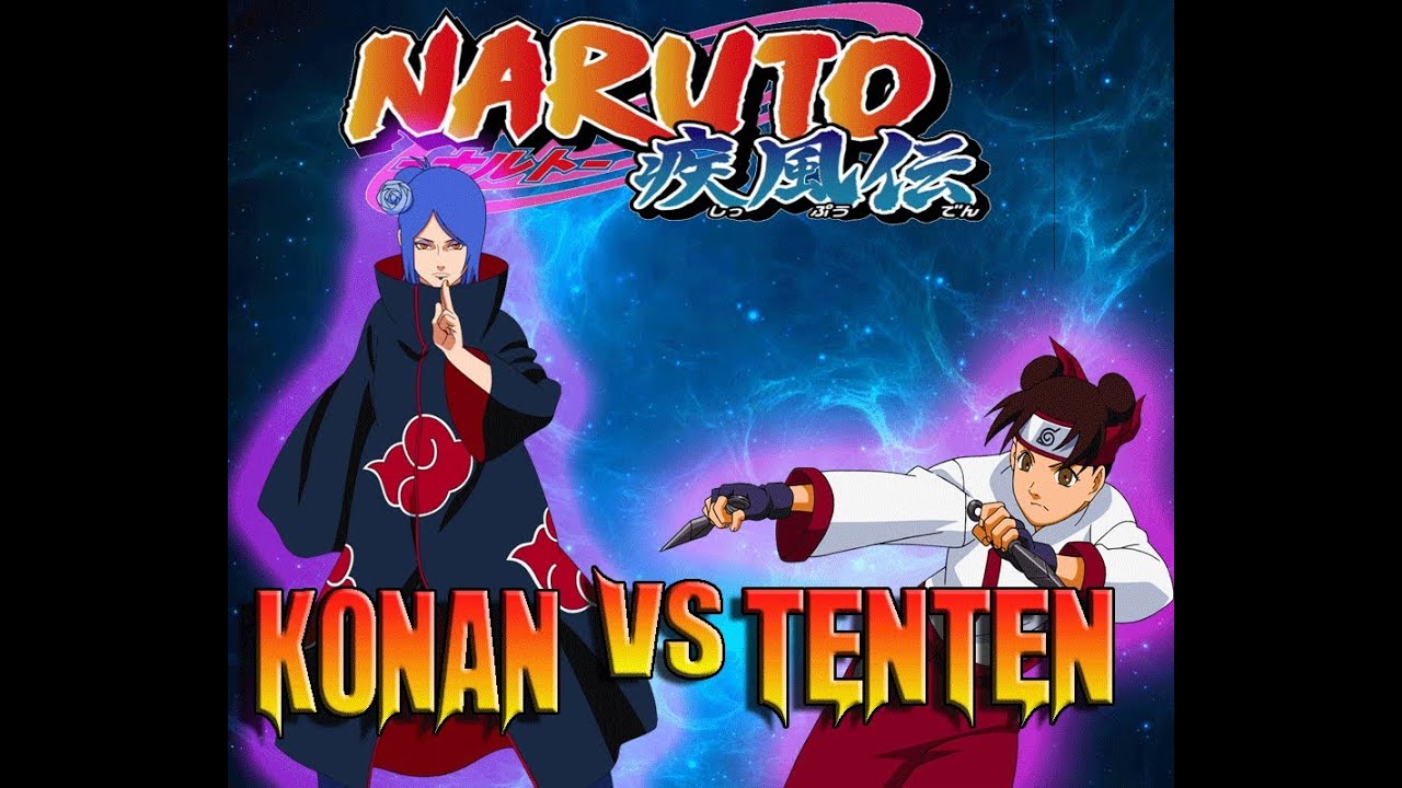 Naruto Shippuden - What if Battles - Tenten vs Konan ep. 36 - YouTube