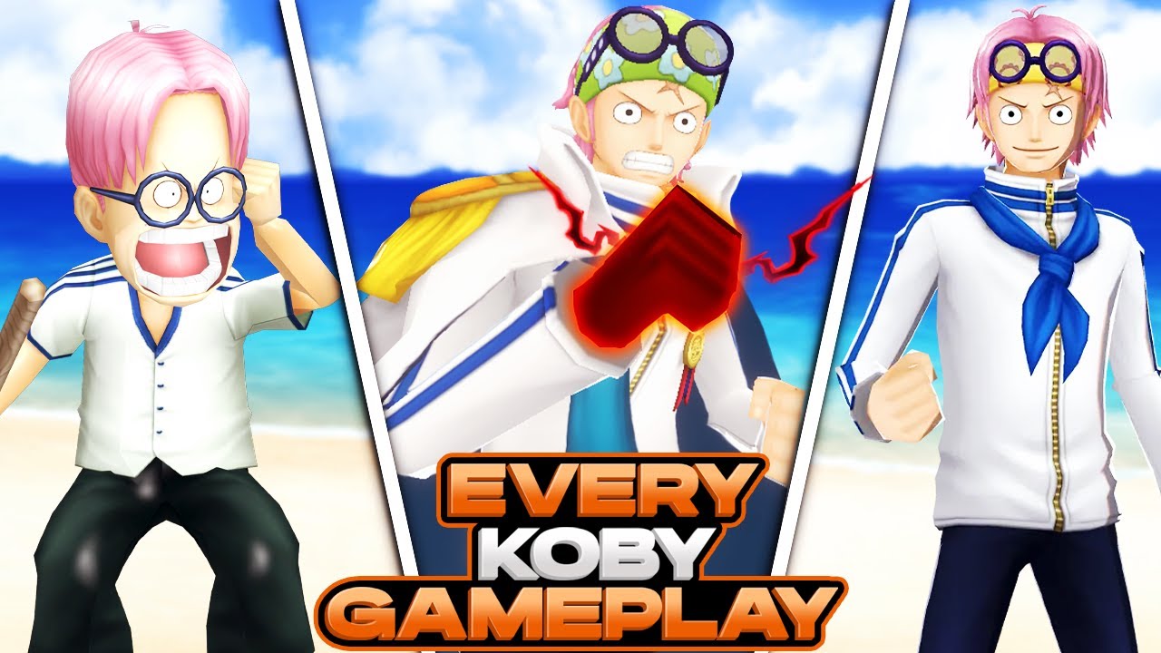 Every Koby Gameplay | One Piece Bounty Rush - YouTube