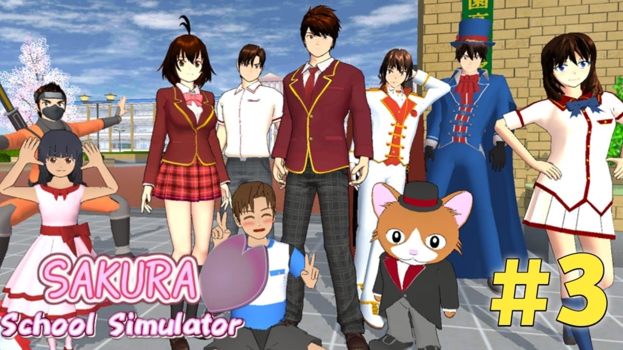 Sakura School Simulator newbie gameplay beginner part 3 | Android Ios ...
