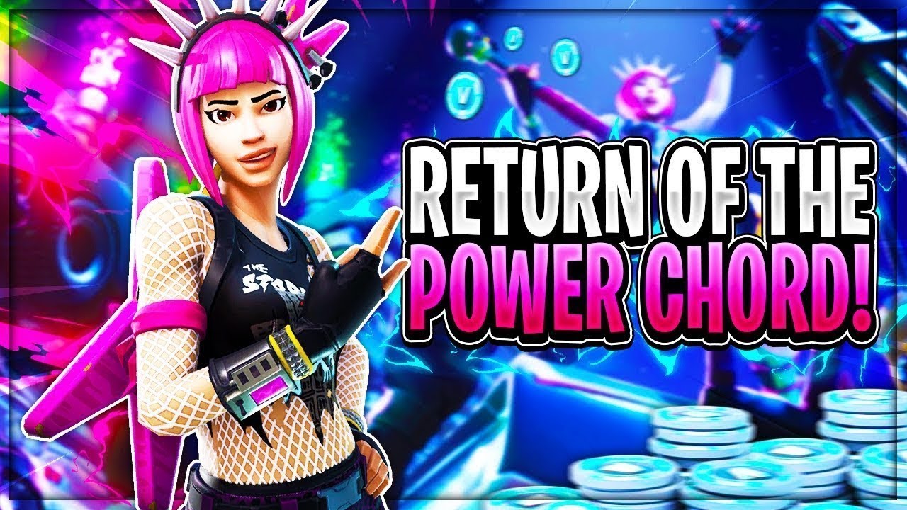 POWER CHORD RETURNING TO FORTNITE!? (New Power Chord Leaks) - YouTube