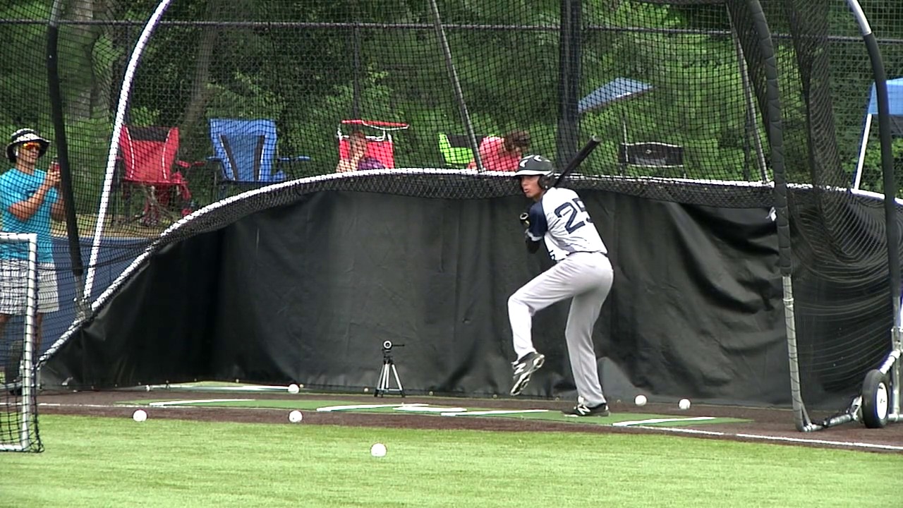 Daniel Caraballo Hitting NE2017 mp4 - YouTube