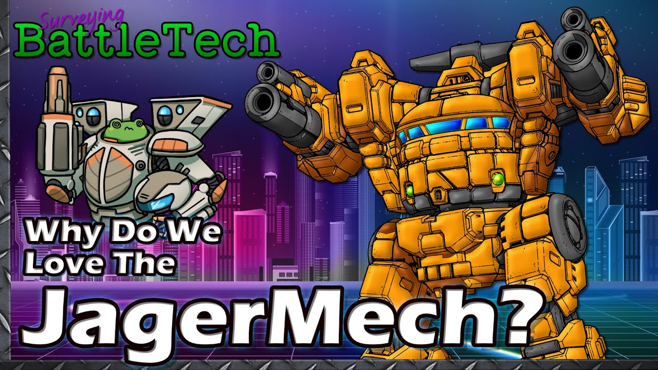 Why do we Love the Jagermech? #BattleTech Lore & History - YouTube