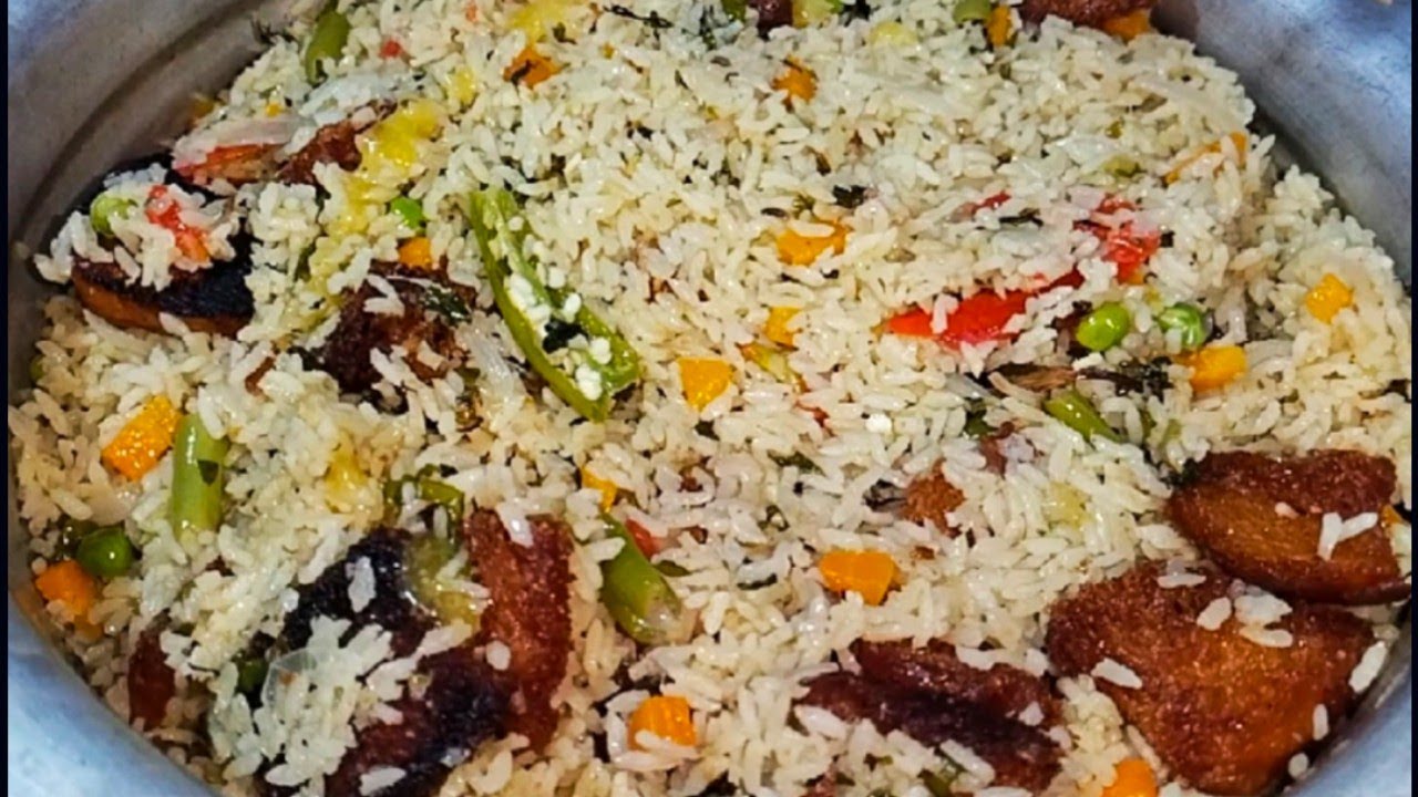 தேங்காய் பால் பிரட் பிரியாணி|Birinji briyani|Veg briyani|Biriyani ...