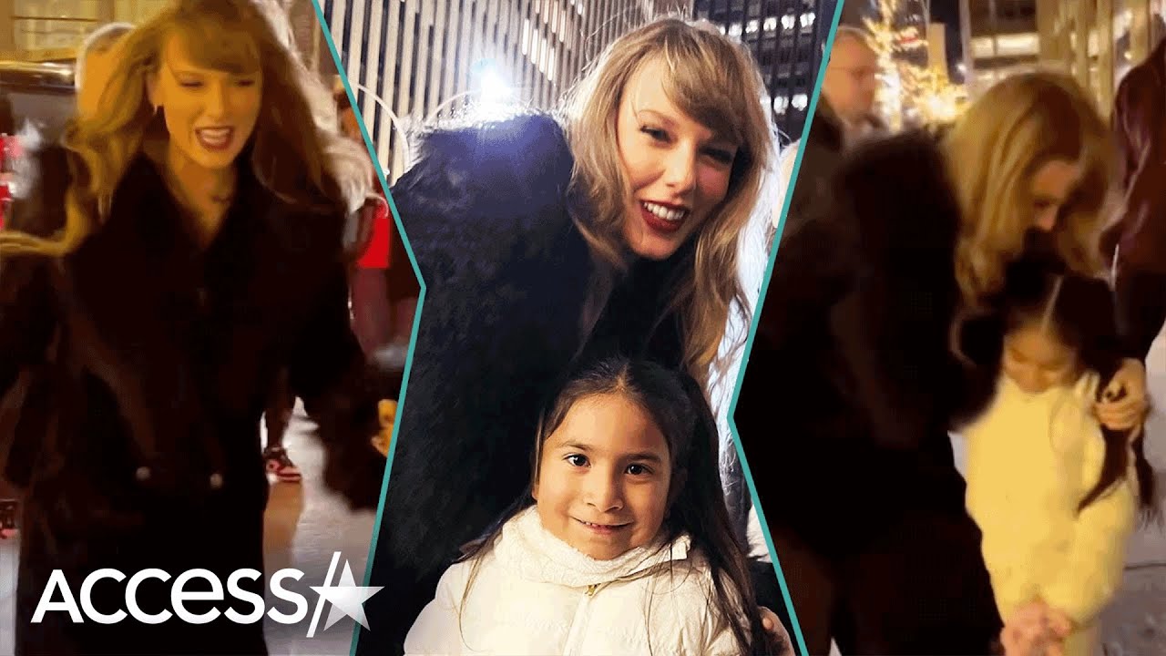 Taylor Swift Rushes To Hug Young Fan In SWEET Moment - YouTube