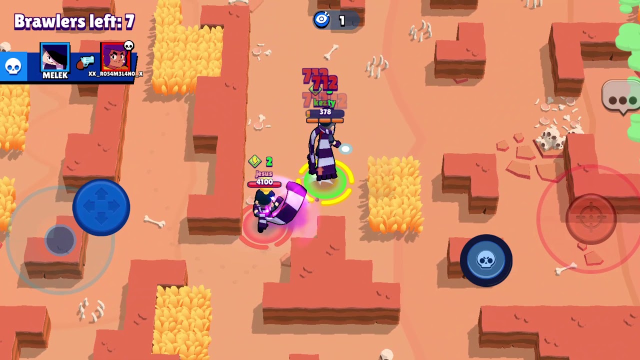brawl stars Edgar gameplay - YouTube