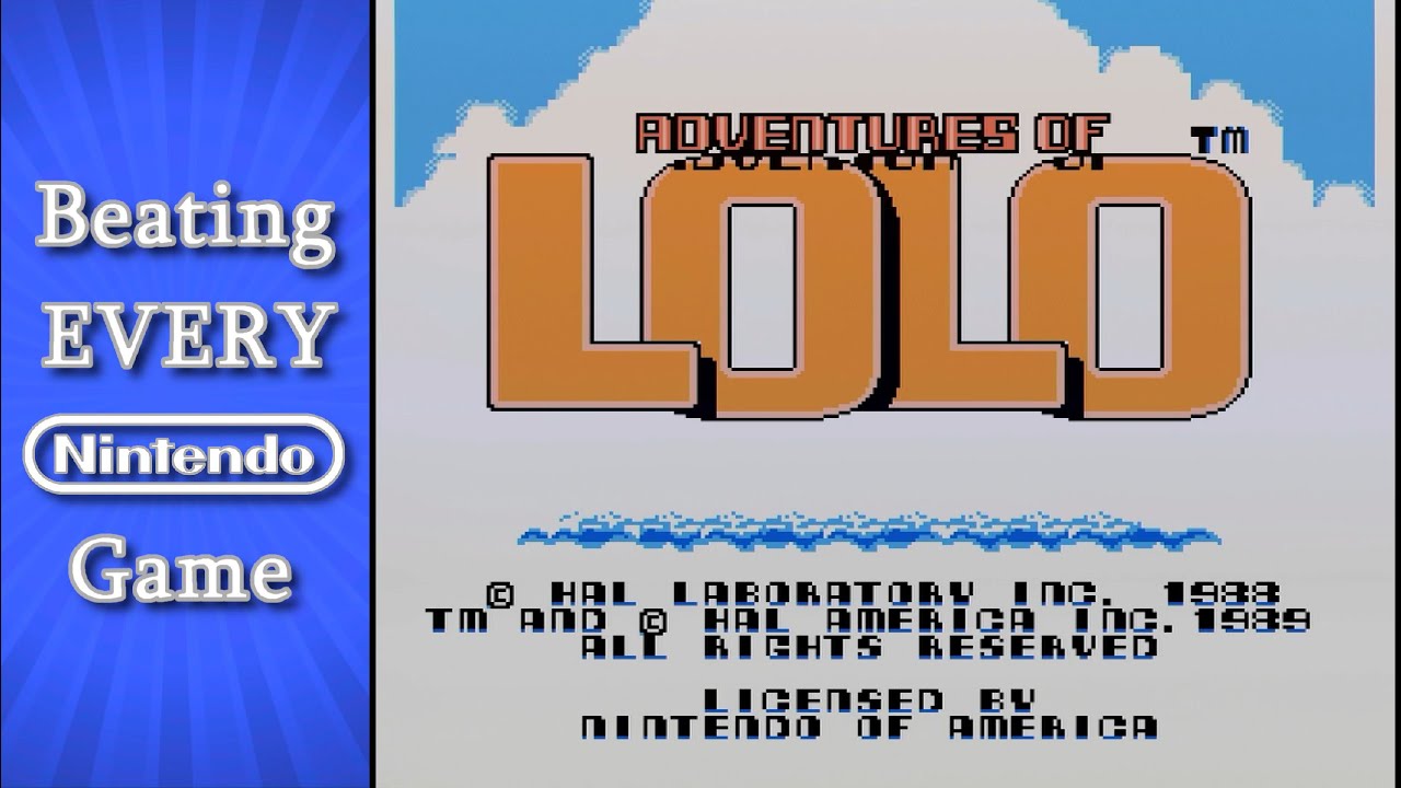 Adventures of Lolo (NES) | Game #364 - YouTube