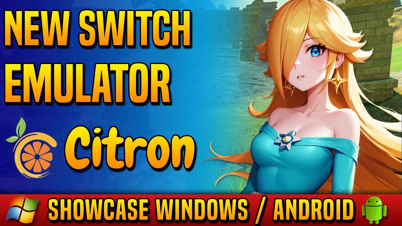🎮 New Nintendo Switch Emulator Citron - Complete Showcase! 🎮 Windows + Android - YouTube