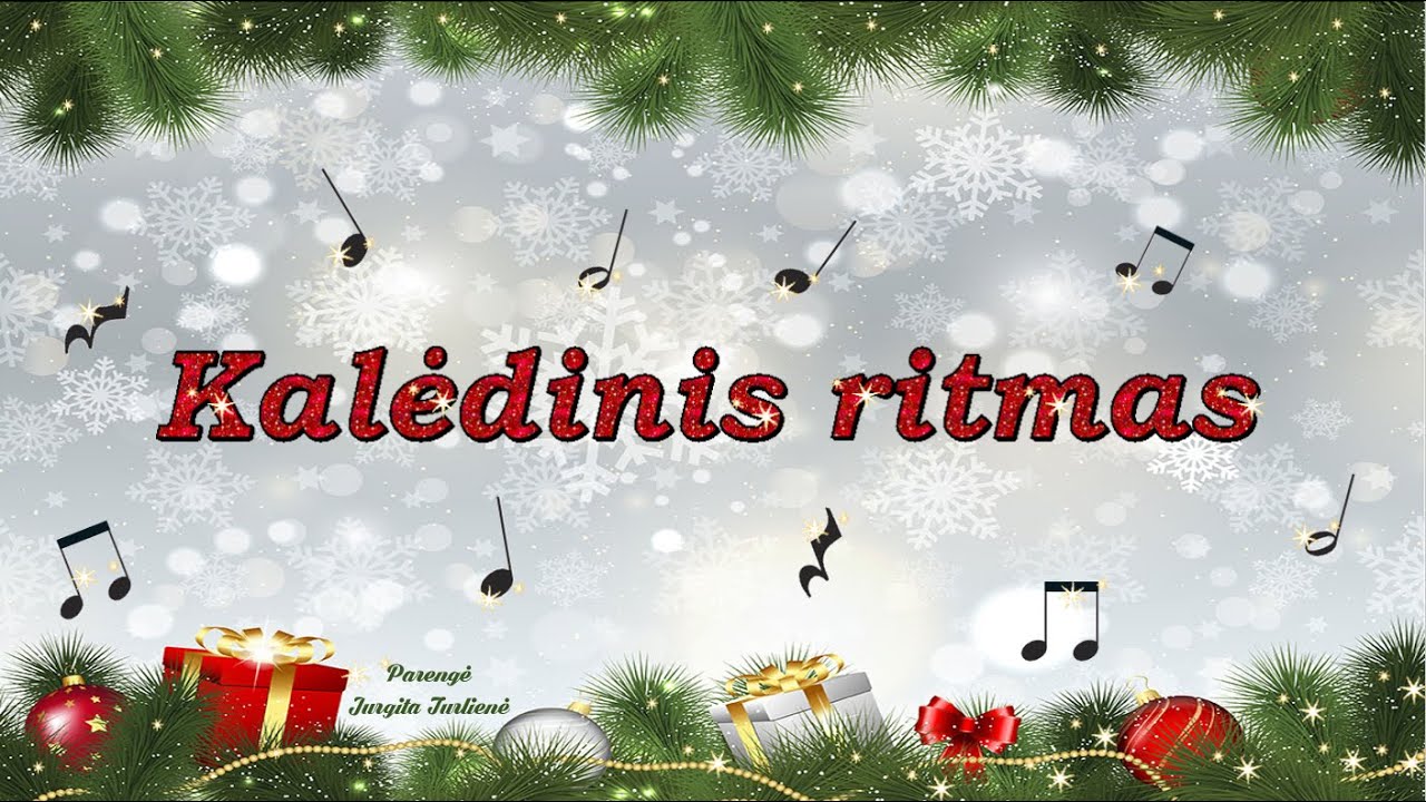 Kalėdinis ritmas su natomis - YouTube