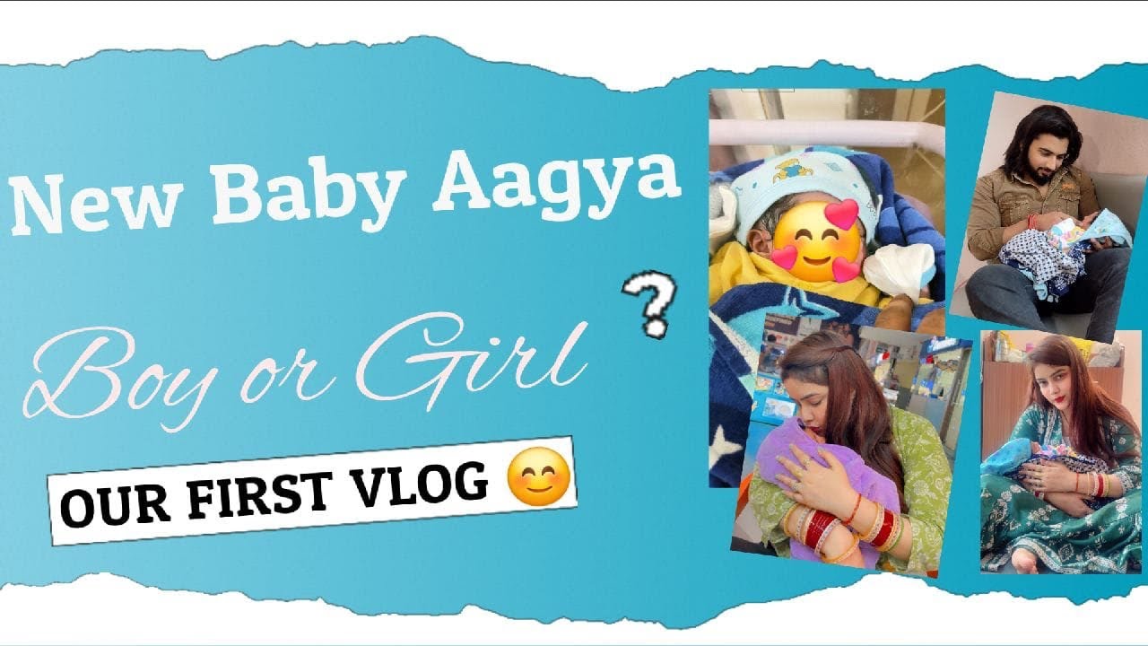 Our First Vlog|| New Baby Vlog|| Face Reveal|| Boy or Girl?🤗| - YouTube
