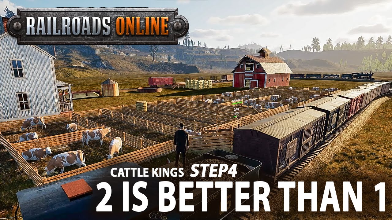 Railroads online - Cattle Kings STEP 4 - We need a larger loco - DEC ...