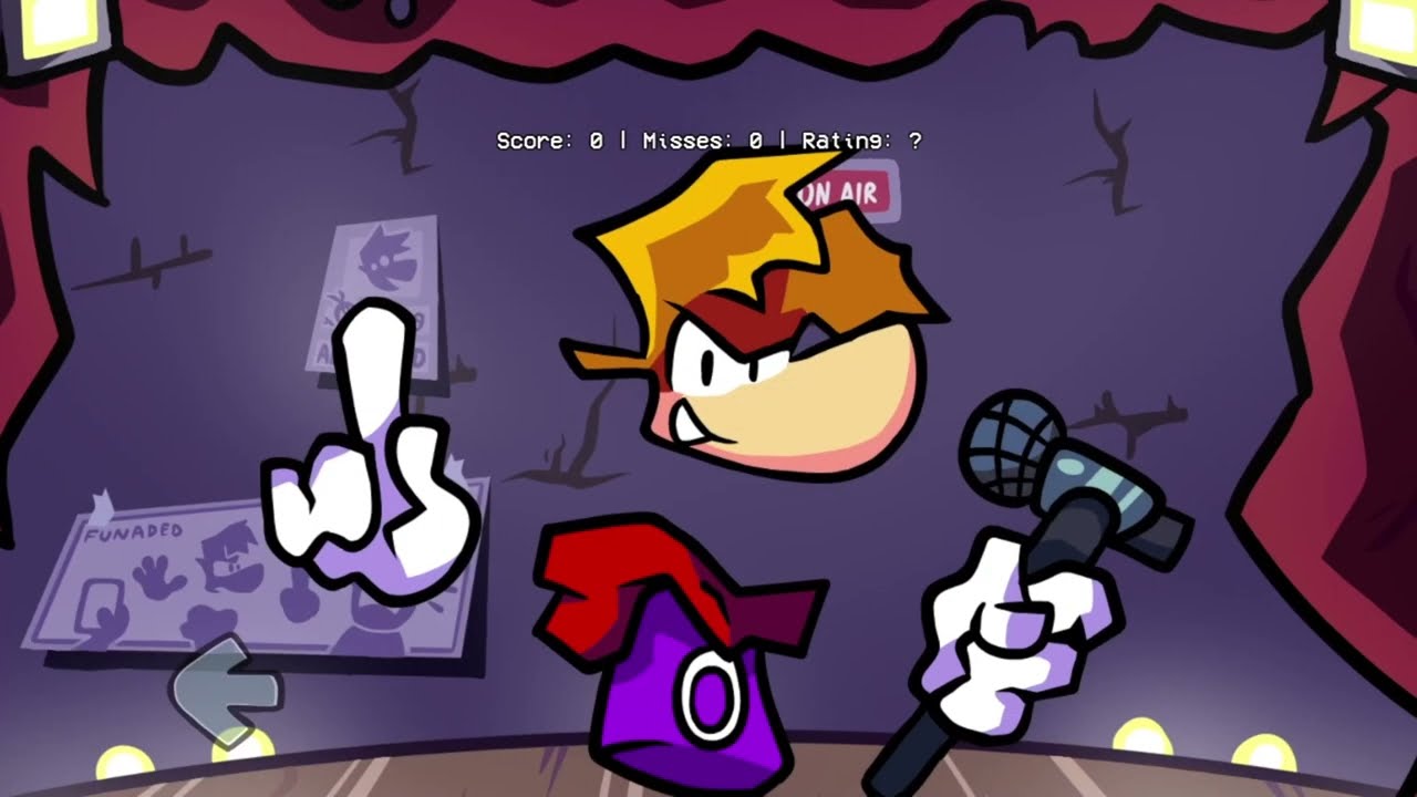 FNF' Vs Rayman - Funked - YouTube