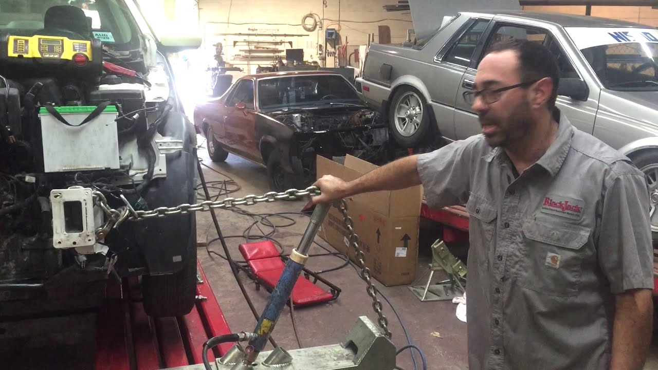 Black Jack Frame Machines: Easy Set Up on an '09 Kia Forte - YouTube