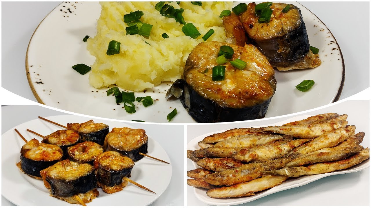 Fish JUST MELTS IN YOUR MOUTH! Baked MACKEREL and fried SMELT - YouTube