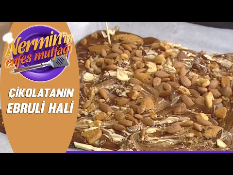 Nermin Öztürk Çikolatanın Ebruli Hali Tarifi Nermin'in Enfes Mutfağı