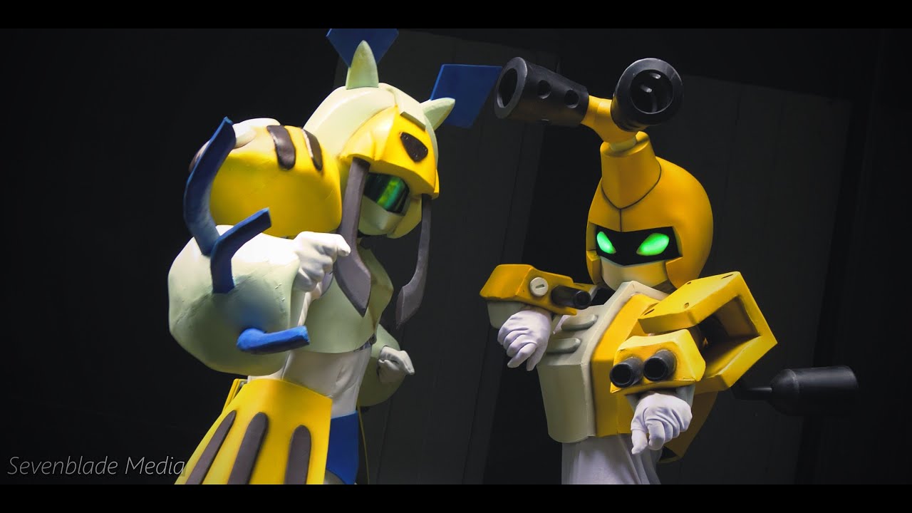 MEDABOTS COSPLAY at ANIMECON 2019 Rotterdam - Metabee Cosplay - 4k ...
