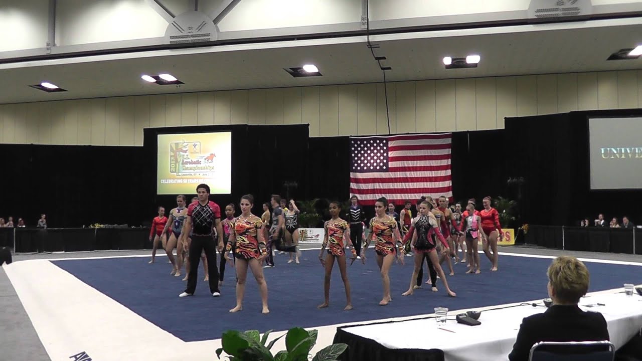 2013 U.S. Acrobatic Championships - Elite Group Routine - YouTube