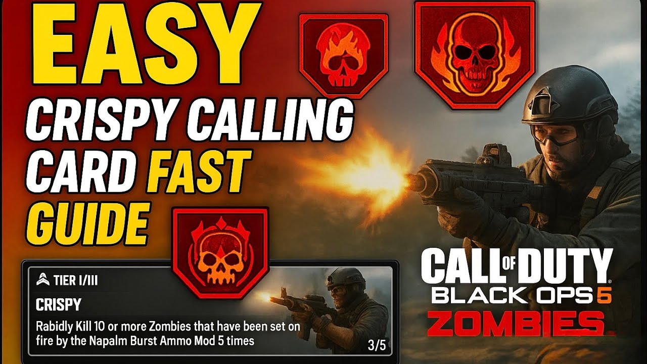 EASY Crispy Calling Card Easy Method (BO6 Zombies) - YouTube
