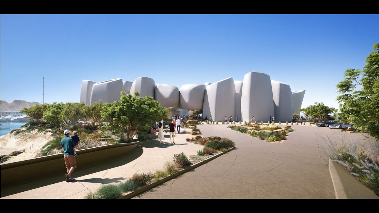 Marine Life Institute 3d Modeling with 3dsmax معهد الحياة البحرية ...