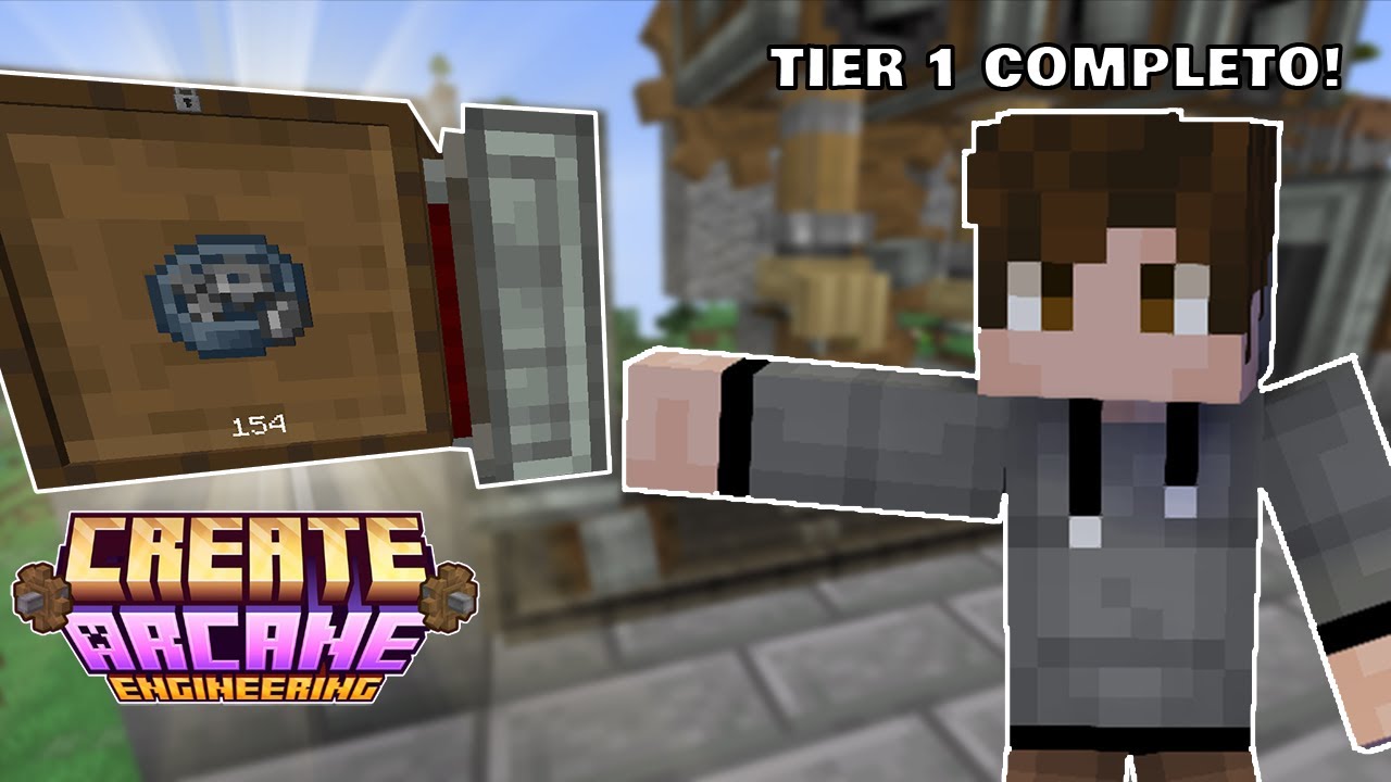 Create: Arcane Engineering - TIER 1 COMPLETO! 03# (Minecraft+Mods 1.18 ...