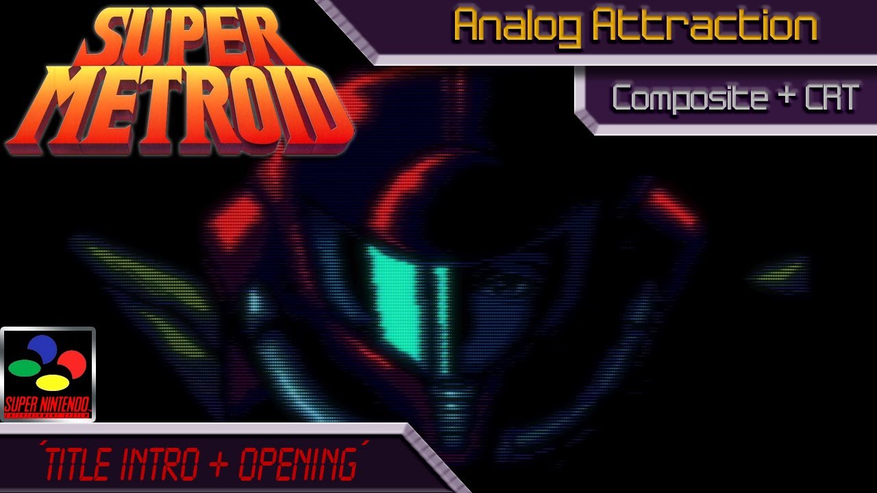 Super Metroid [SNES] // Title Intro + Opening - YouTube