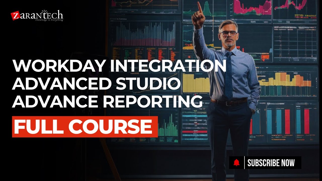Workday Integration Advance Studio Advance Reporting Full Course ...