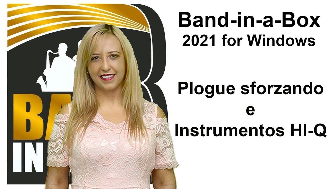 🎵 Band in a Box 2021 para Windows - Plogue sforzando e Instrumentos HI ...