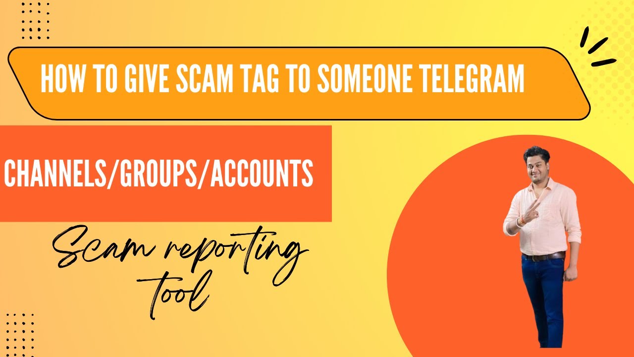 How to give Scam Tag to someone Telegram Account or channel or group ...