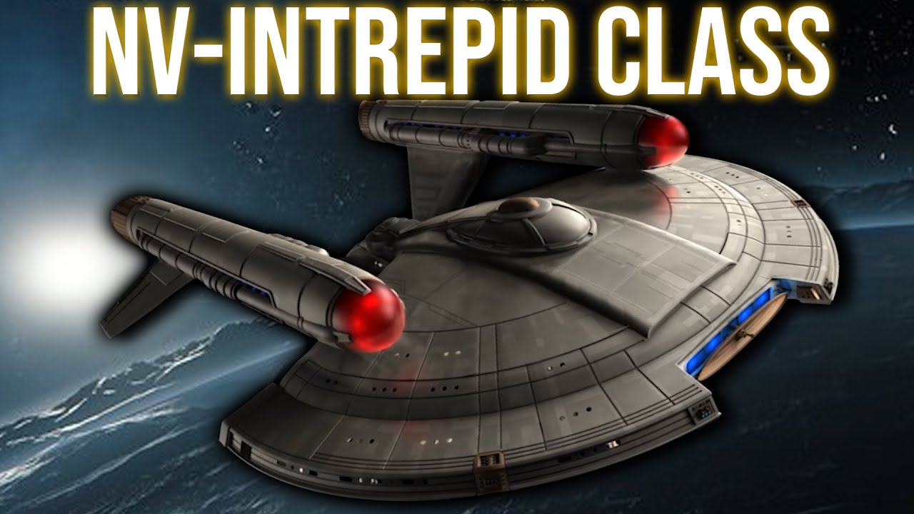 Half Saucer Starship: The Intrepid Class (Not That One) - YouTube