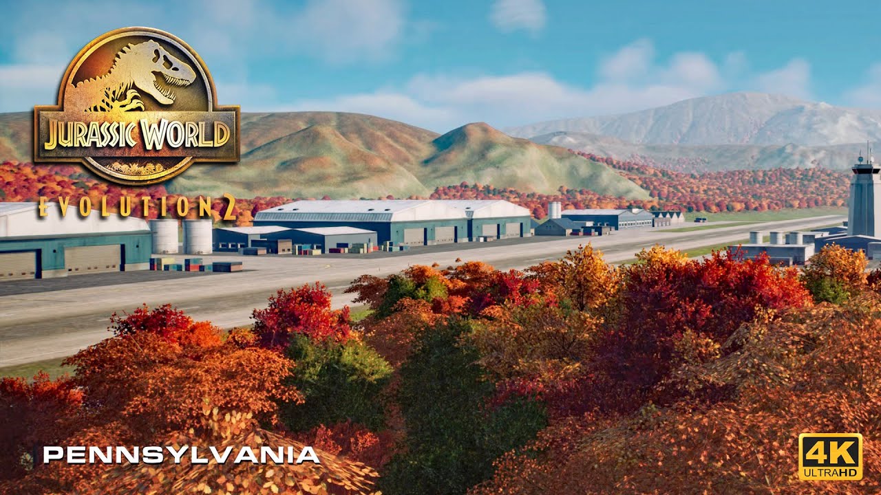 Jurassic World Evolution 2 - Campaign Pennsylvania Guide - YouTube