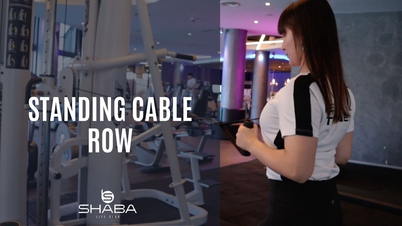 STANDING CABLE ROW EGZERSİZİ NASIL YAPILIR ? HOW TO STANDING CABLE ROW ...