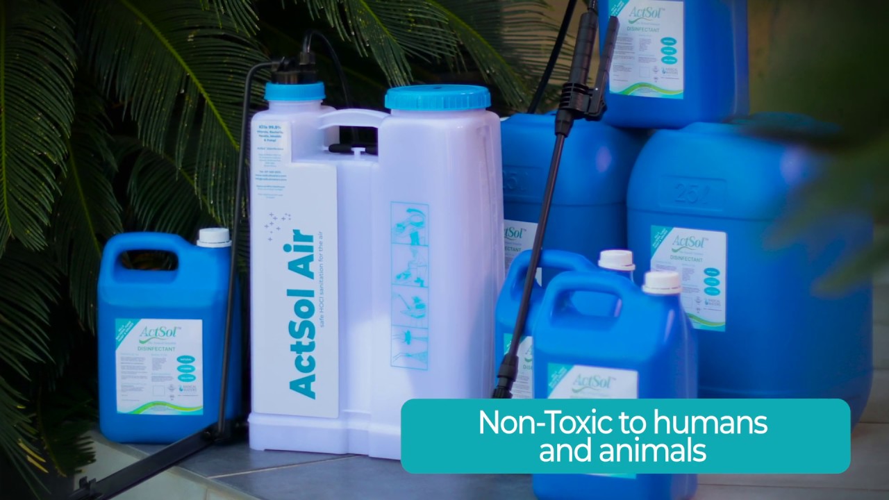 Radical Waters - ActSol Air Backpack Sprayer - Safe pH Neutral Anolyte ...