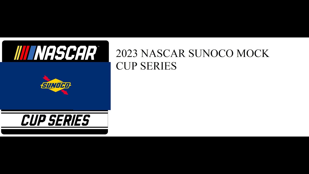 2023 NASCAR SUNOCO MOCK SEASON DALECLUB CUP SERIES - YouTube